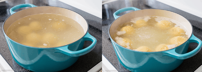 Latino Beef Cornmeal Dumplings