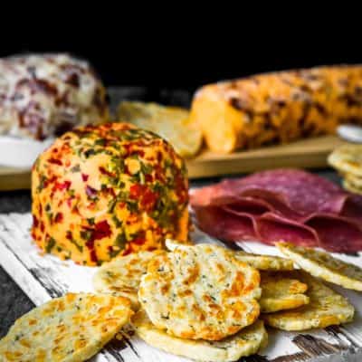 Swiss Cheese Rosemary Crackers - Mommy's Home Cooking