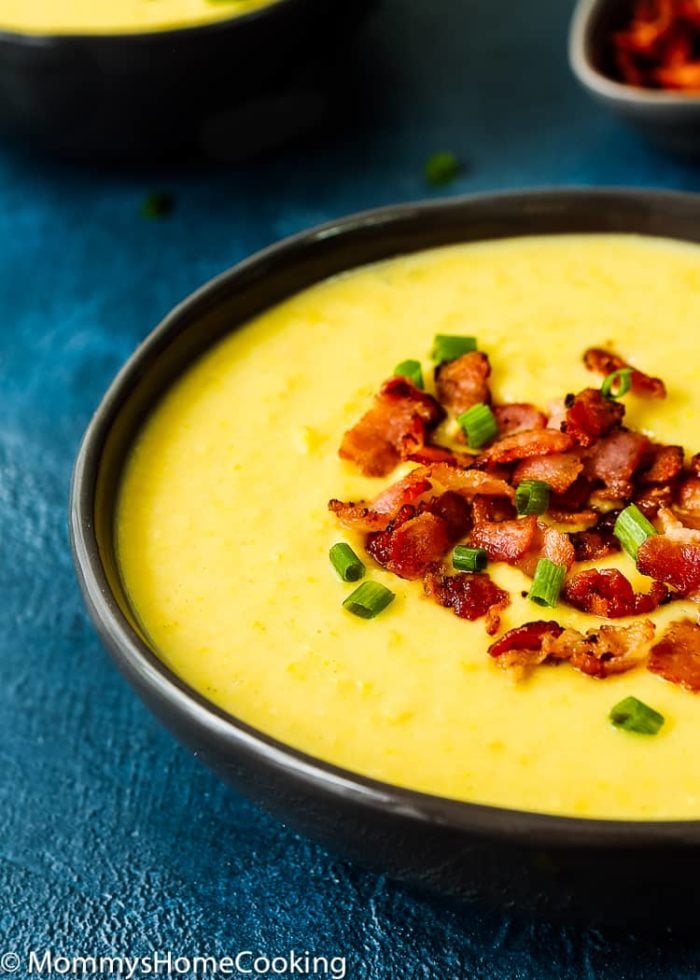 Easy Creamy Corn Soup Mommys Home Cooking