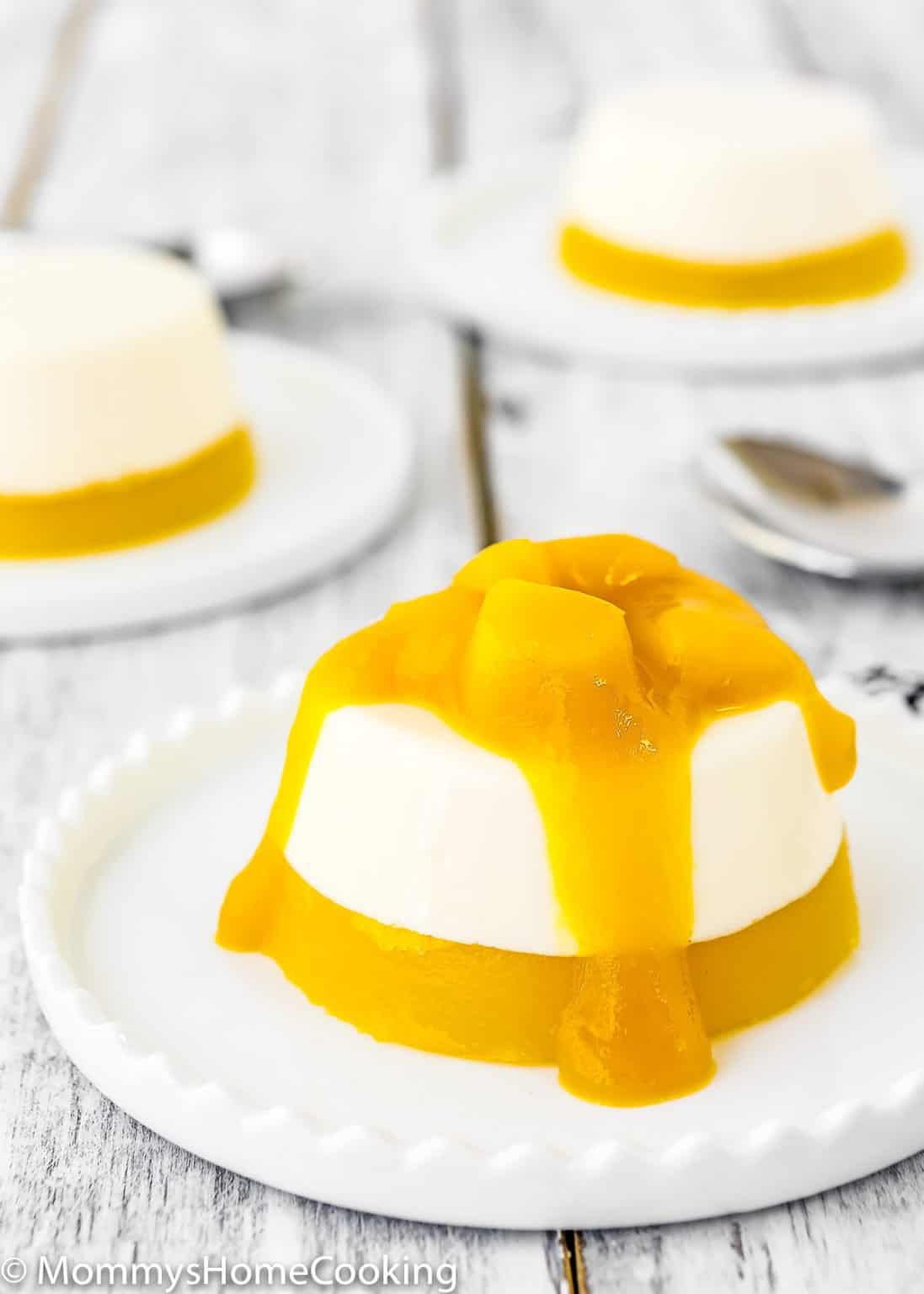 Easy Mango Panna Cotta - Mommy's Home Cooking