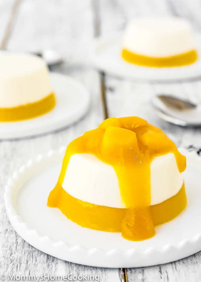 Easy Mango Panna Cotta - Mommy's Home Cooking