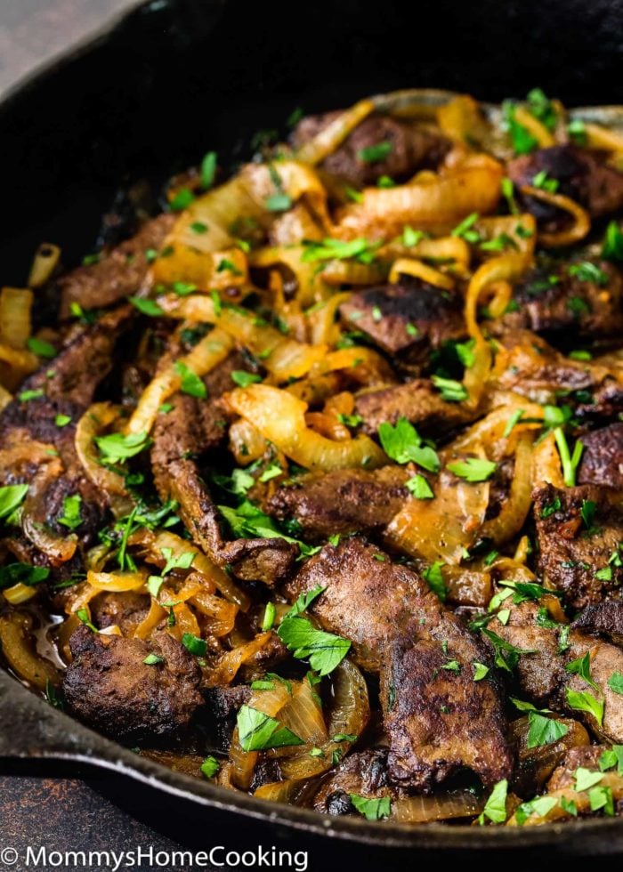 Venezuelan Beef Liver and Onions - Mommy's Home Cooking