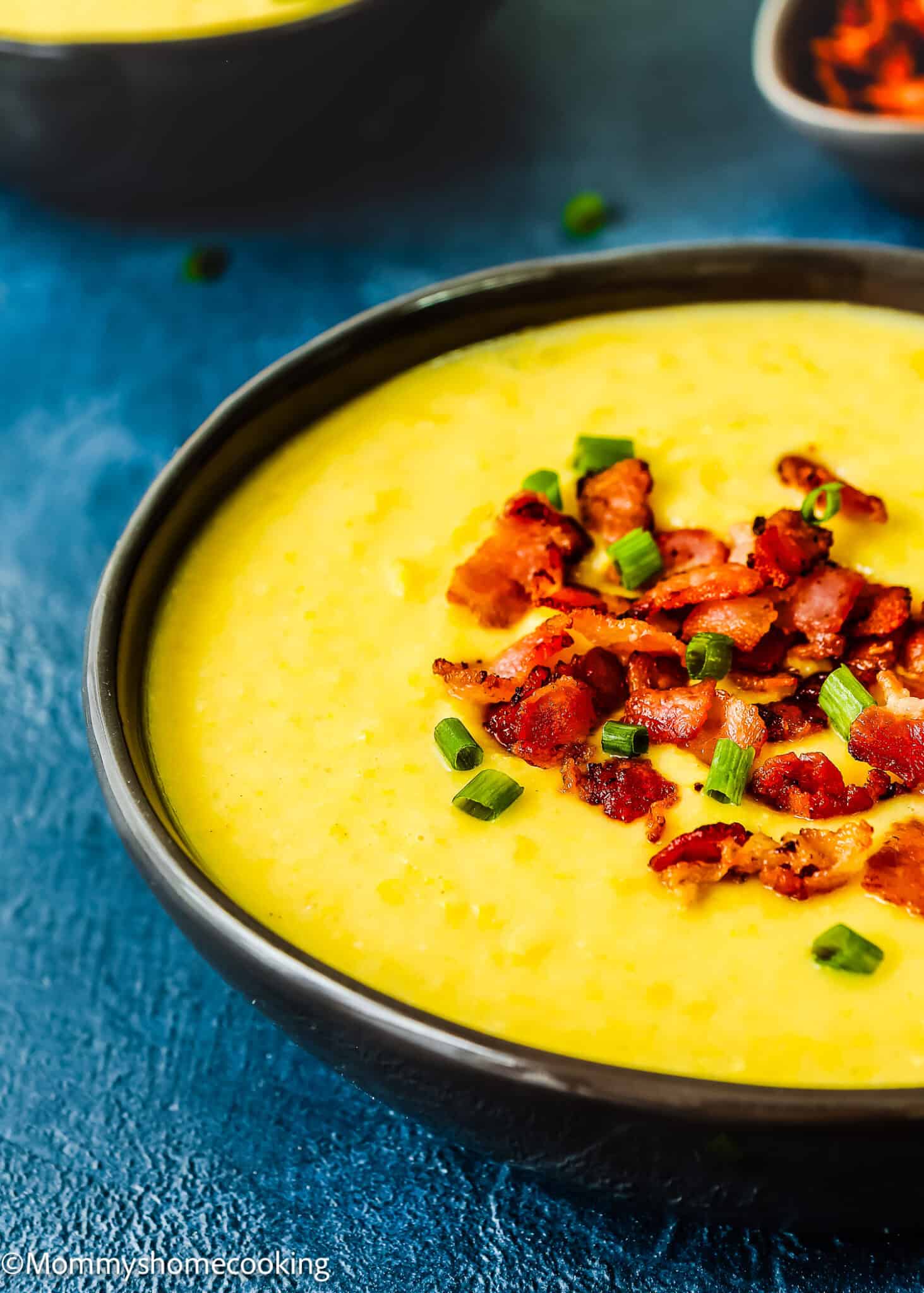 Easy Creamy Corn Soup - Mommy's Home Cooking