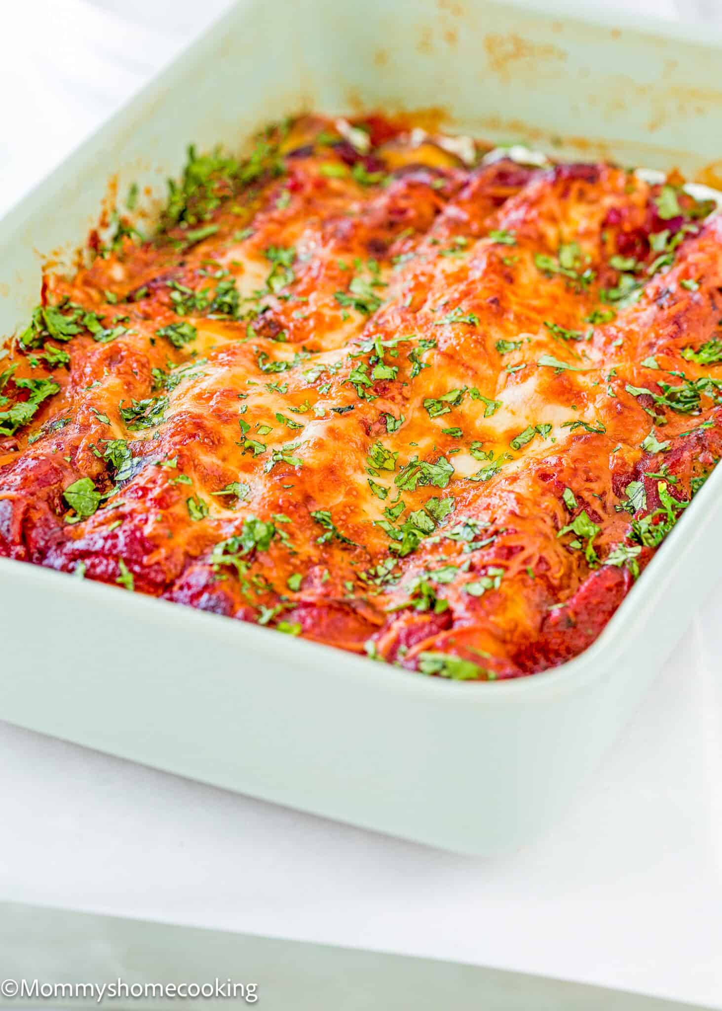 Easy Eggless Cheese Manicotti - Mommy's Home Cooking