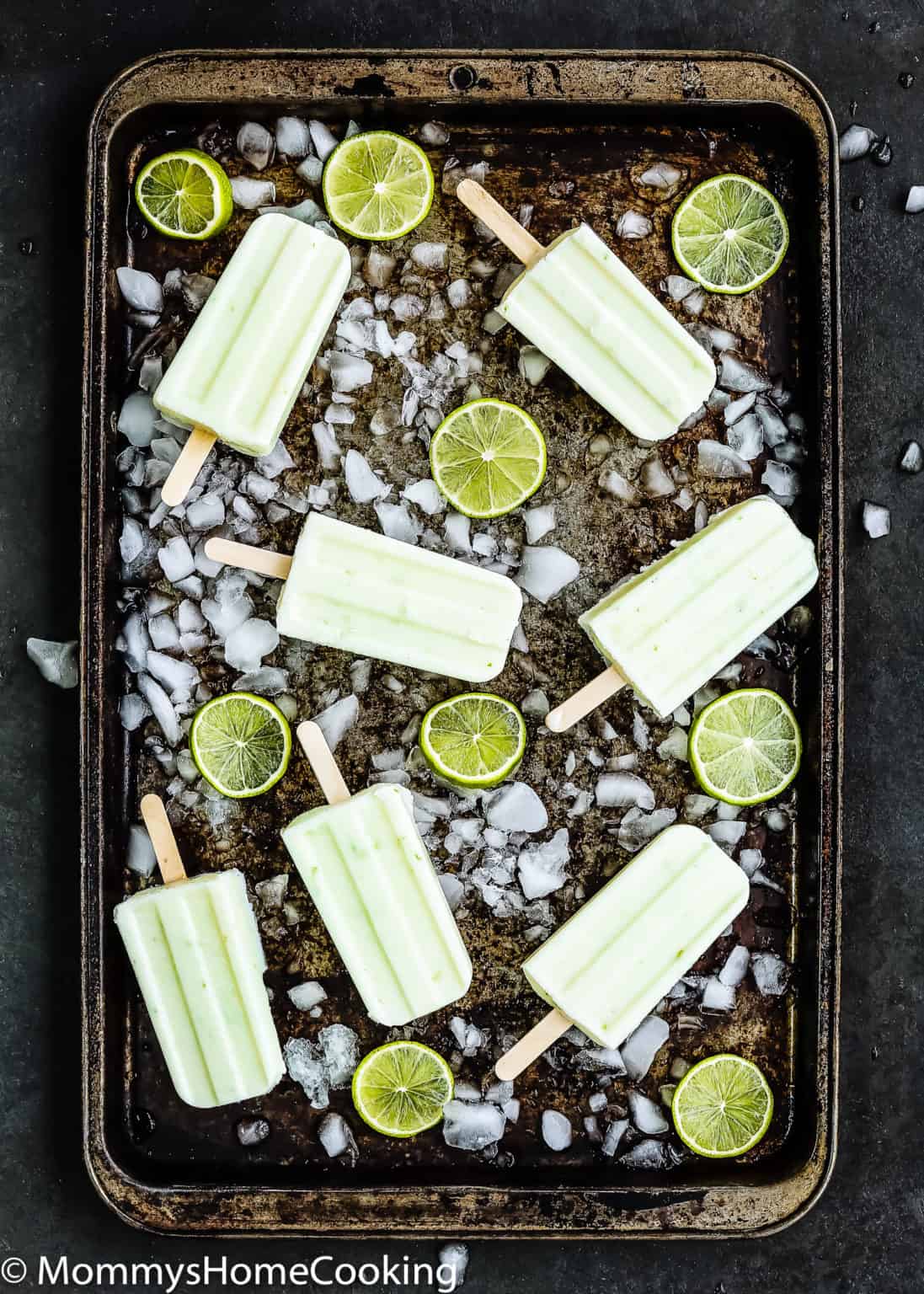 Easy 3-Ingredient Key Lime Popsicles - Mommy's Home Cooking
