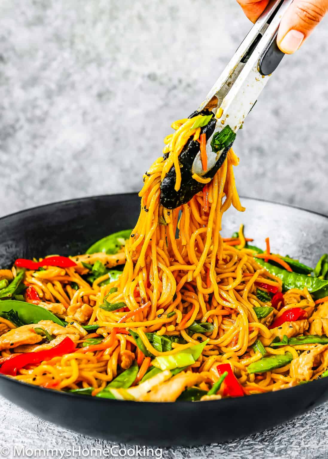 Easy Chicken Lo Mein - Mommy's Home Cooking