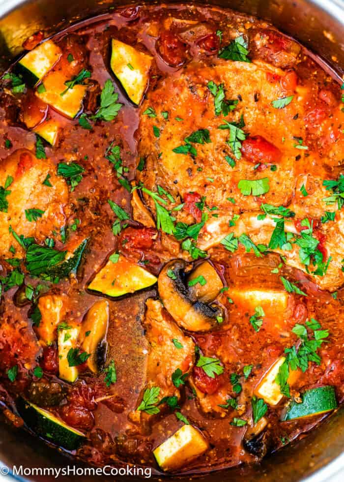 Easy Italian-Style Pork Chops - Mommy's Home Cooking