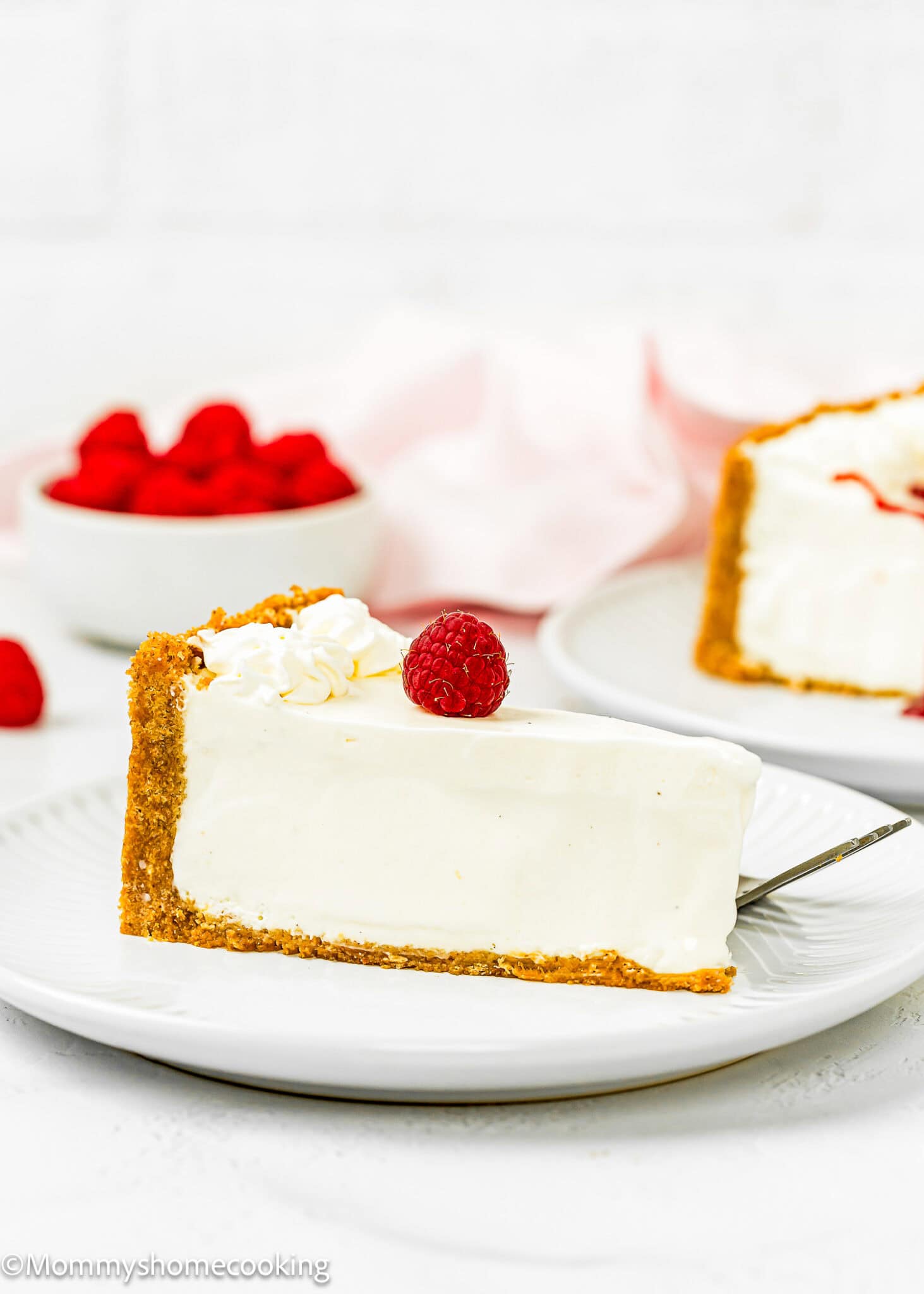 Super Easy No-Bake Cheesecake (Sets Beautifully) - Mommy's Home Cooking