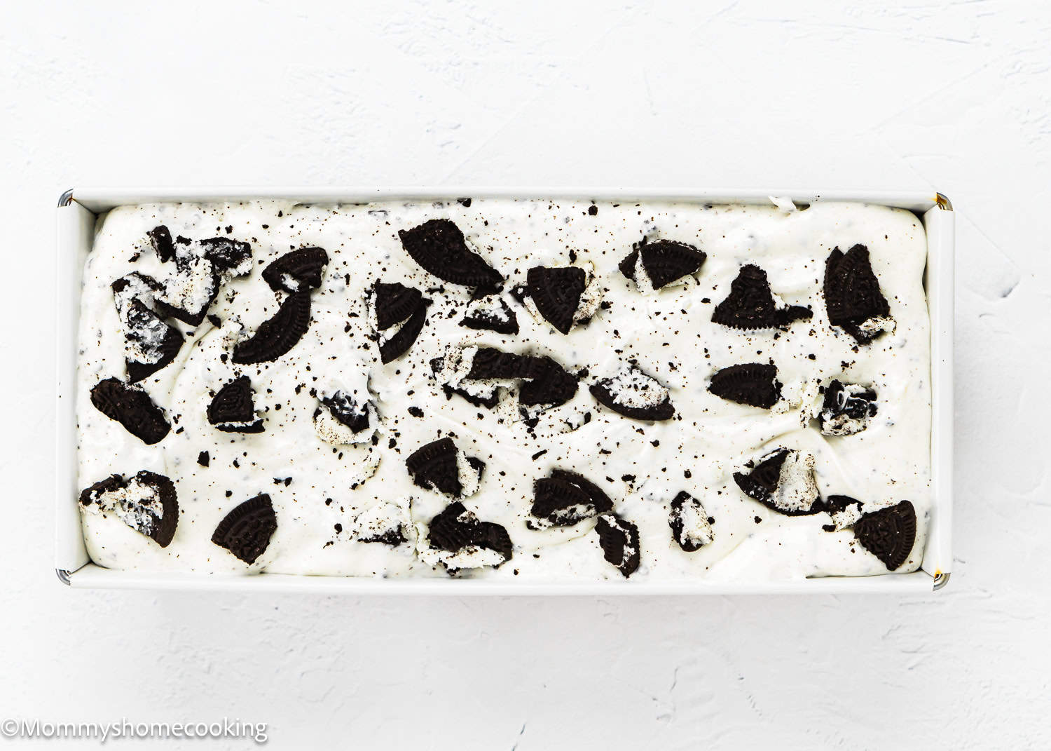 Eggless Oreo Ice Cream - Mommy's Home Cooking