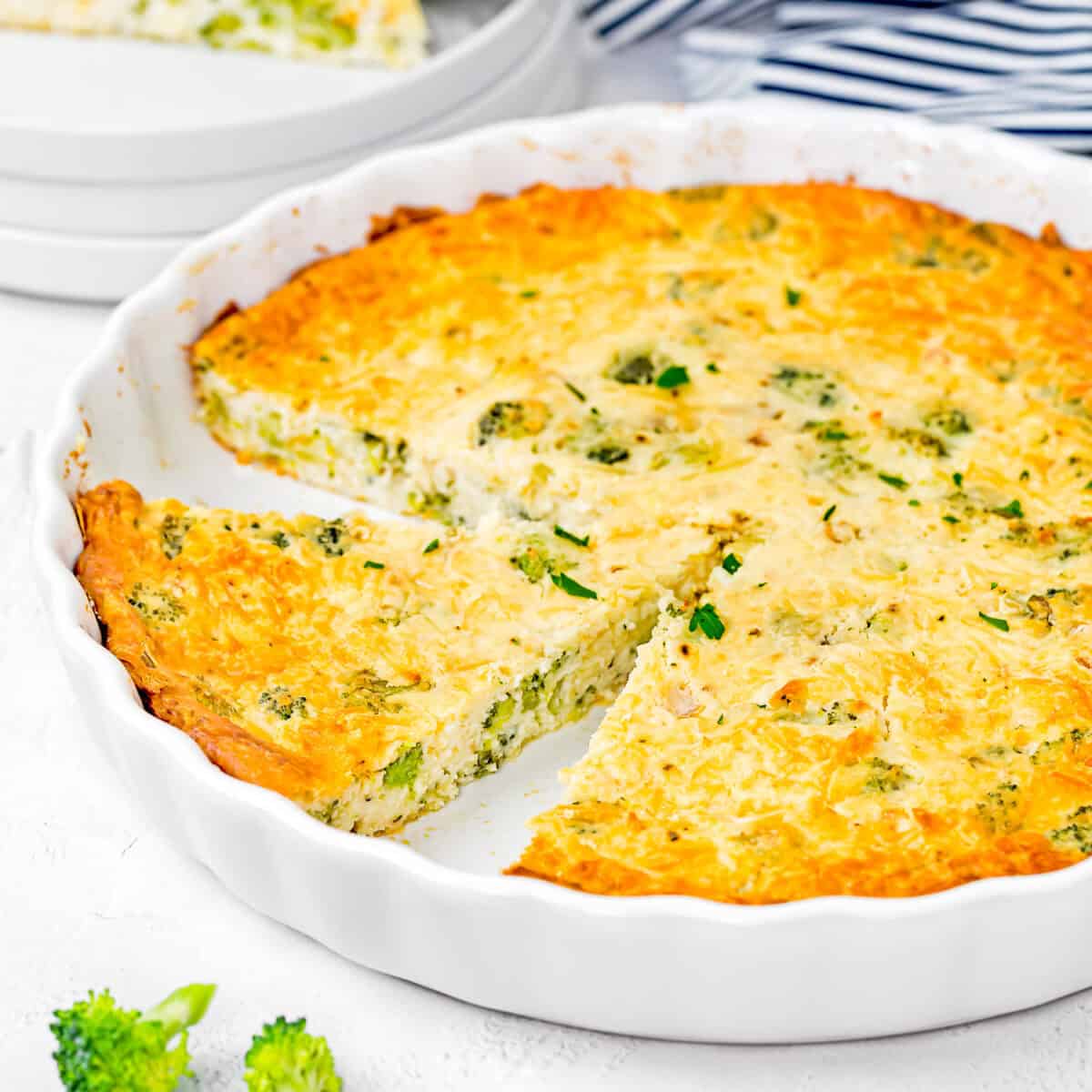 Eggless Crustless Quiche (Tastes So Good, You Won’t Miss the Eggs!)