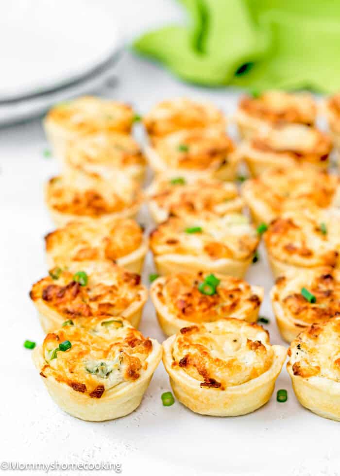 Eggless Easy Mini Quiche - Mommy's Home Cooking