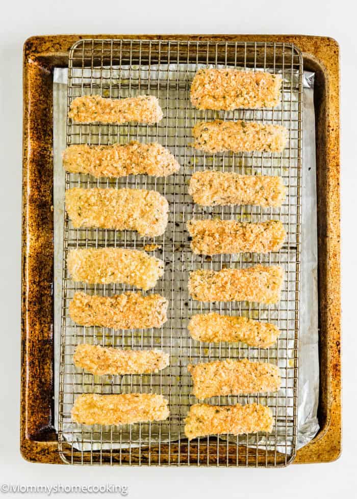 Easy Homemade Eggless Fish Sticks (Baked) - Mommy's Home Cooking