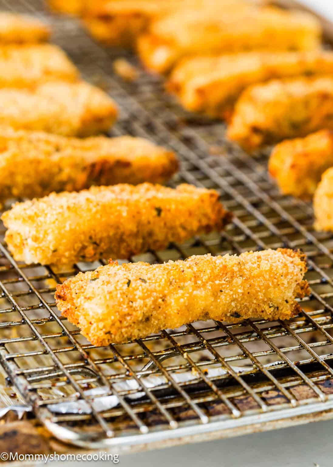 Easy Homemade Eggless Fish Sticks (Baked) - Mommy's Home Cooking