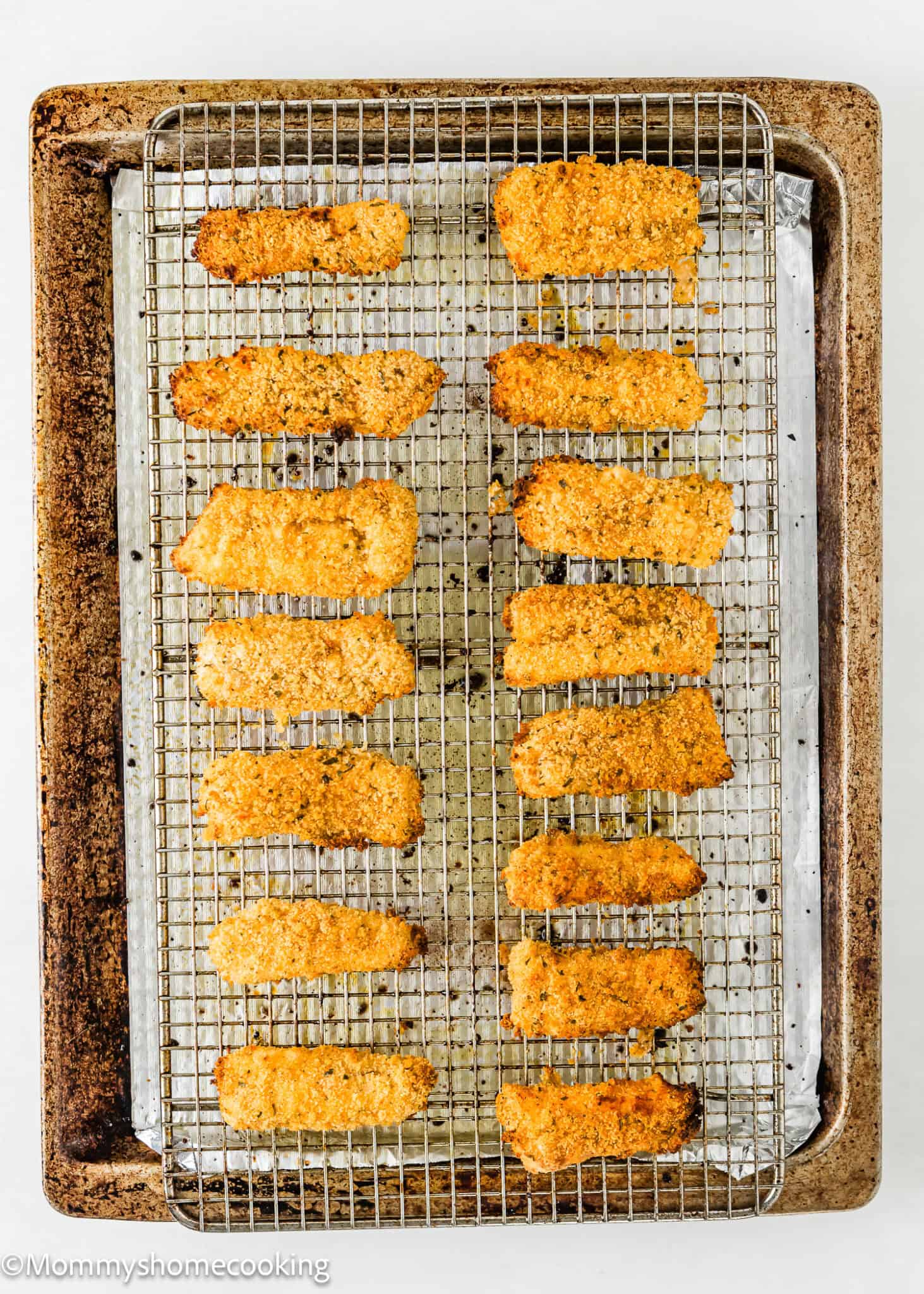 Easy Homemade Eggless Fish Sticks (Baked) - Mommy's Home Cooking