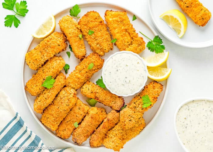 Easy Homemade Eggless Fish Sticks (Baked) - Mommy's Home Cooking