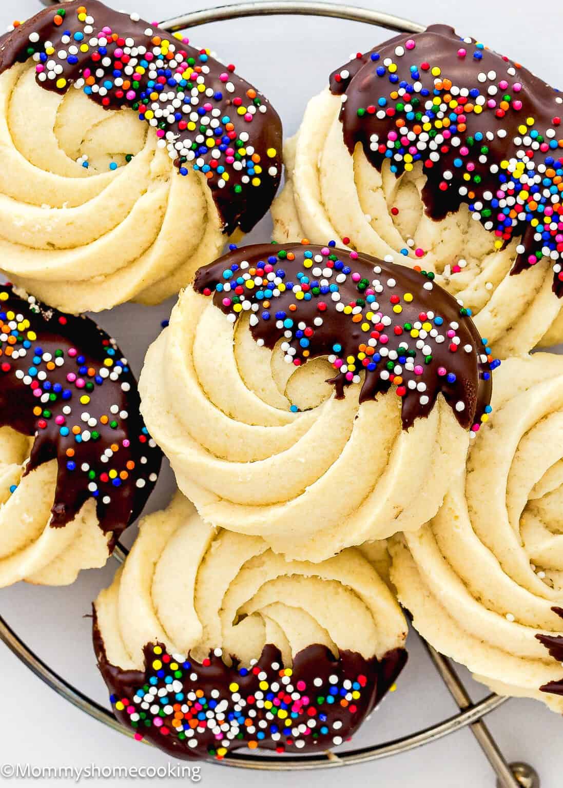 Eggless Easy Butter Cookies - Mommy's Home Cooking