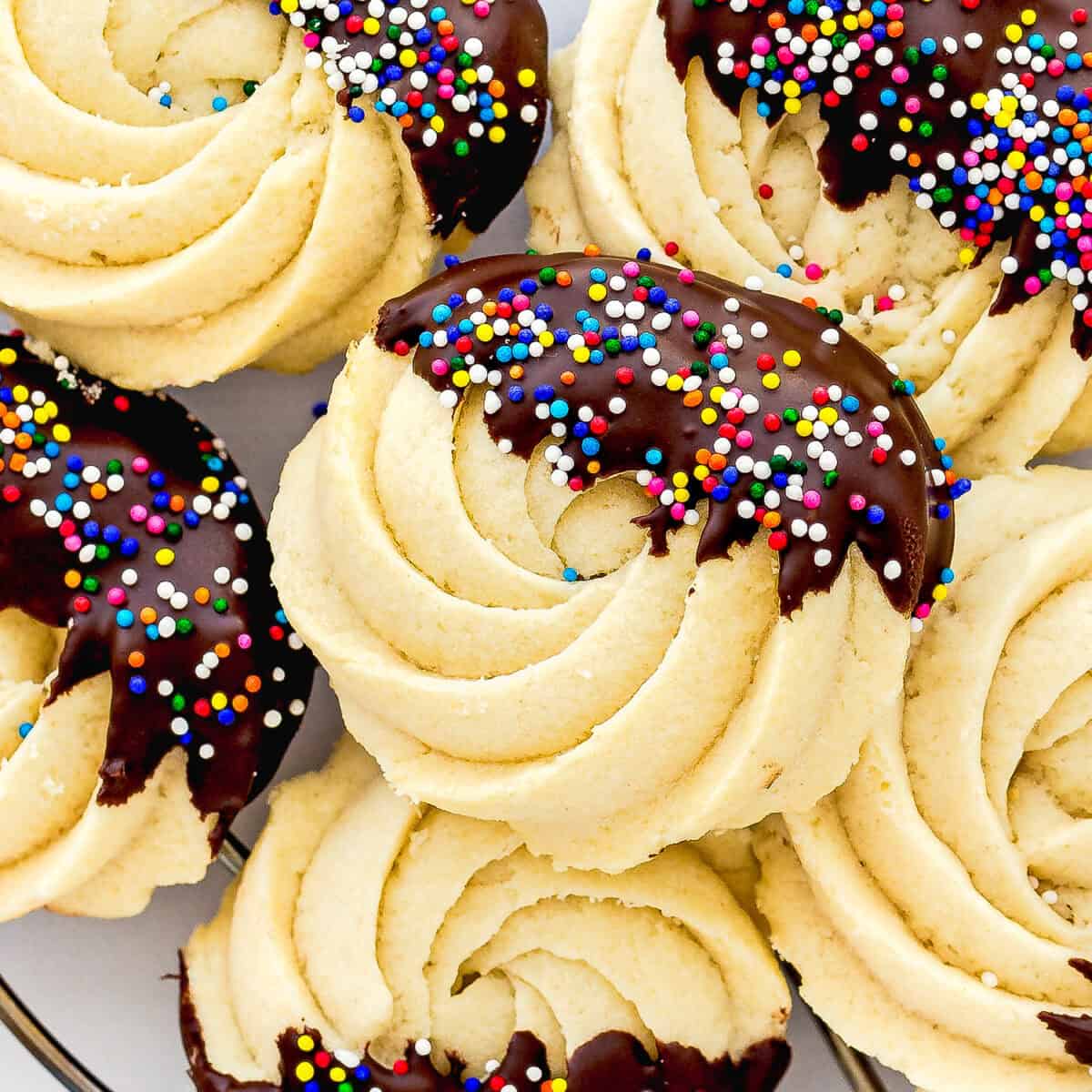 Eggless Easy Butter Cookies - Mommy's Home Cooking