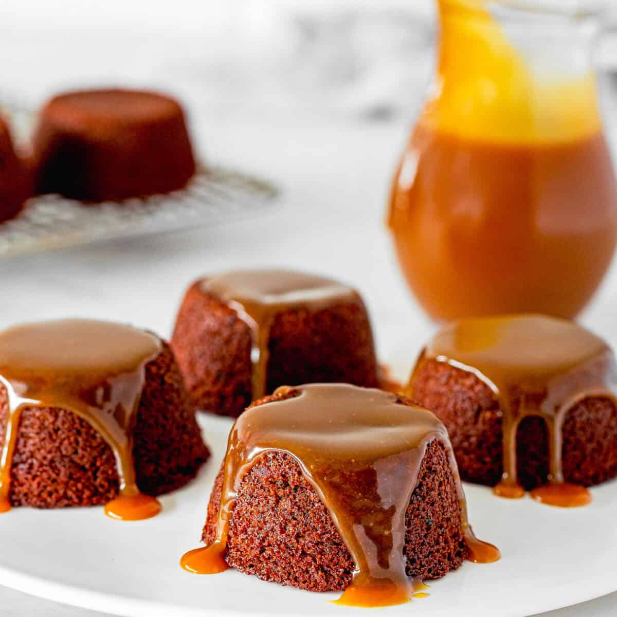 Eggless Easy Sticky Toffee Pudding - Mommy's Home Cooking