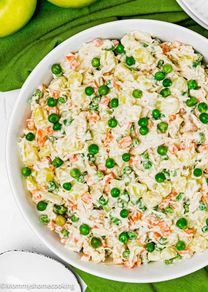 Venezuelan Ensalada de Gallina - Mommy's Home Cooking