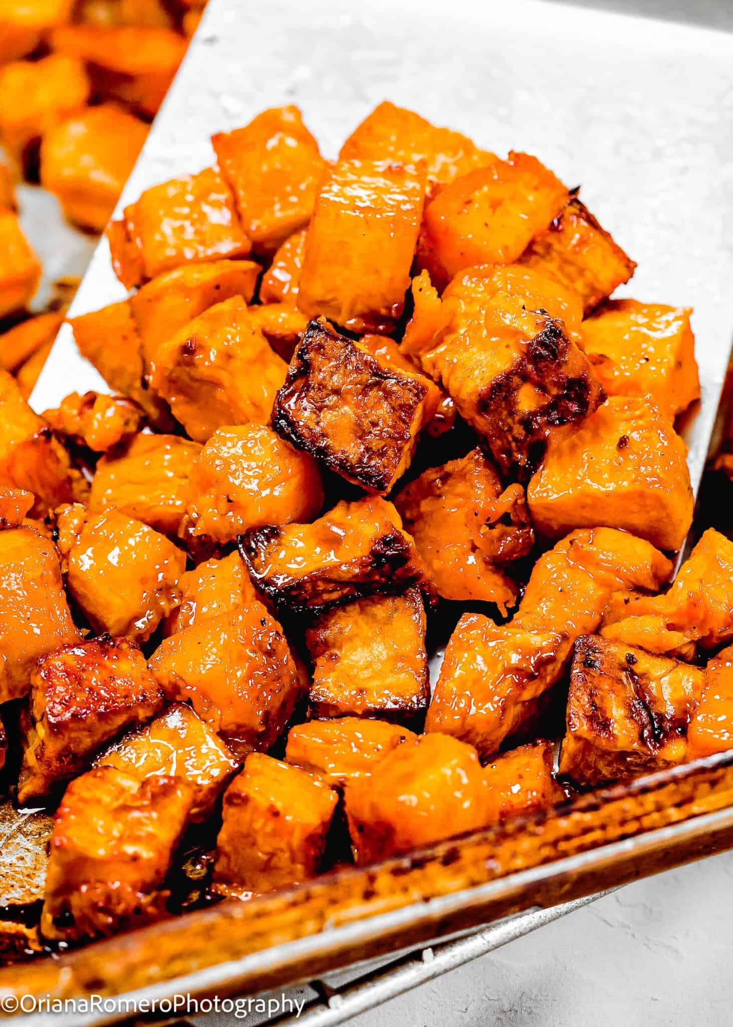 Easy Maple Roasted Sweet Potatoes - Mommy's Home Cooking