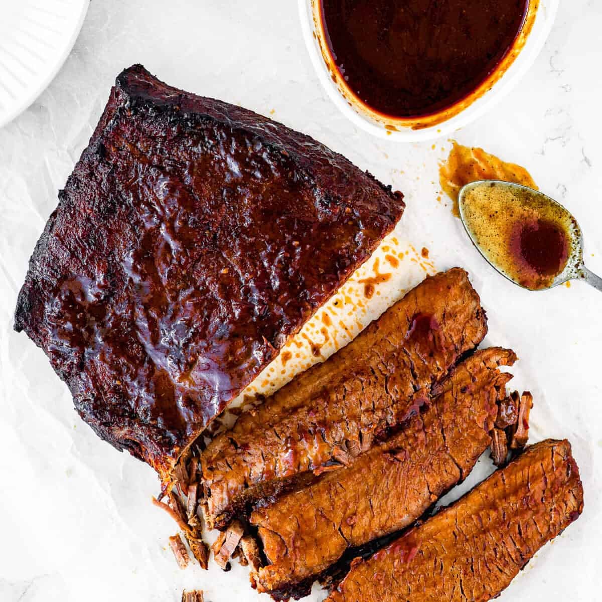 Easy Slow Cooker Chipotle Beef Brisket - Mommy's Home Cooking