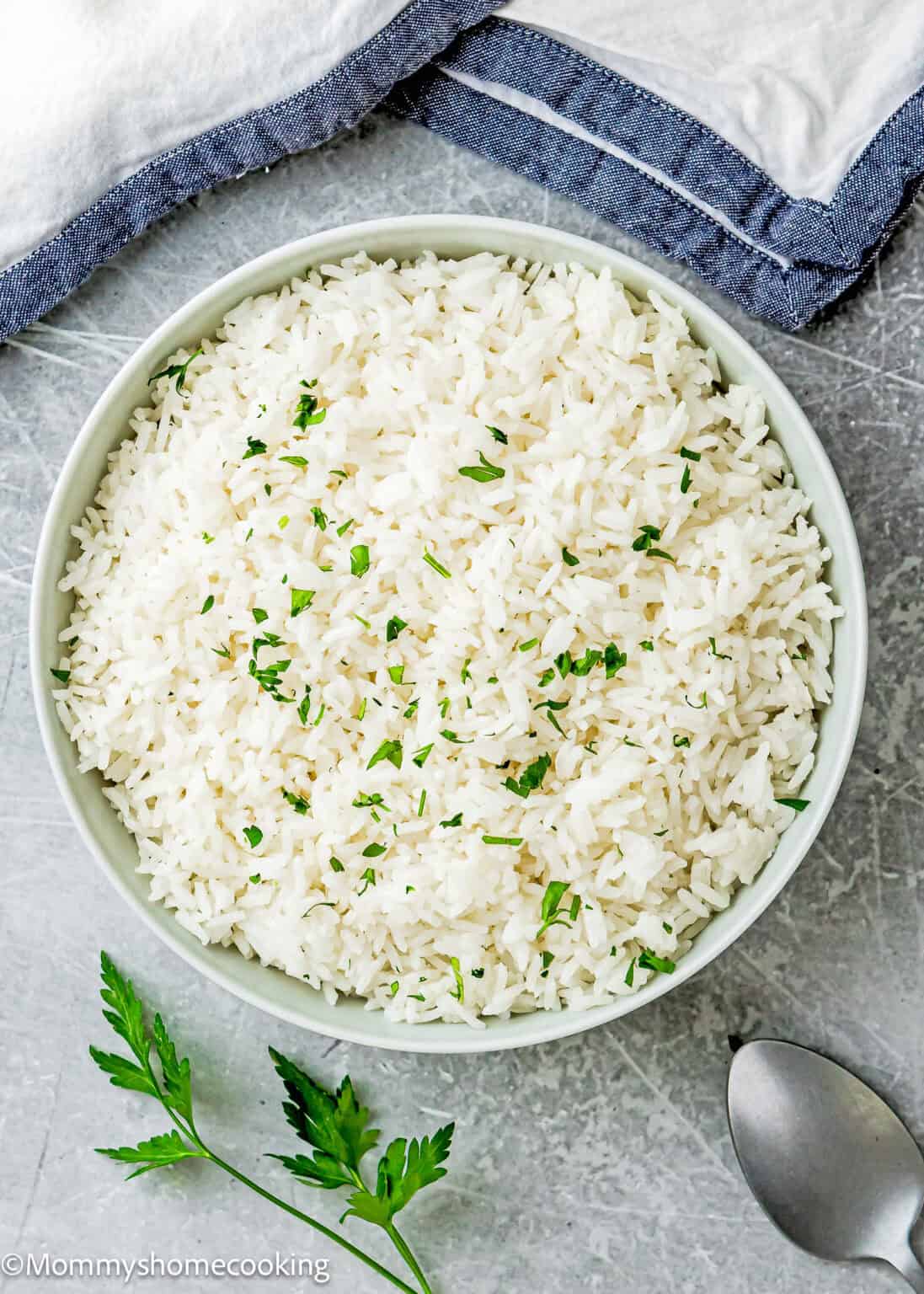 Instant Pot Fluffy Rice - Mommy's Home Cooking
