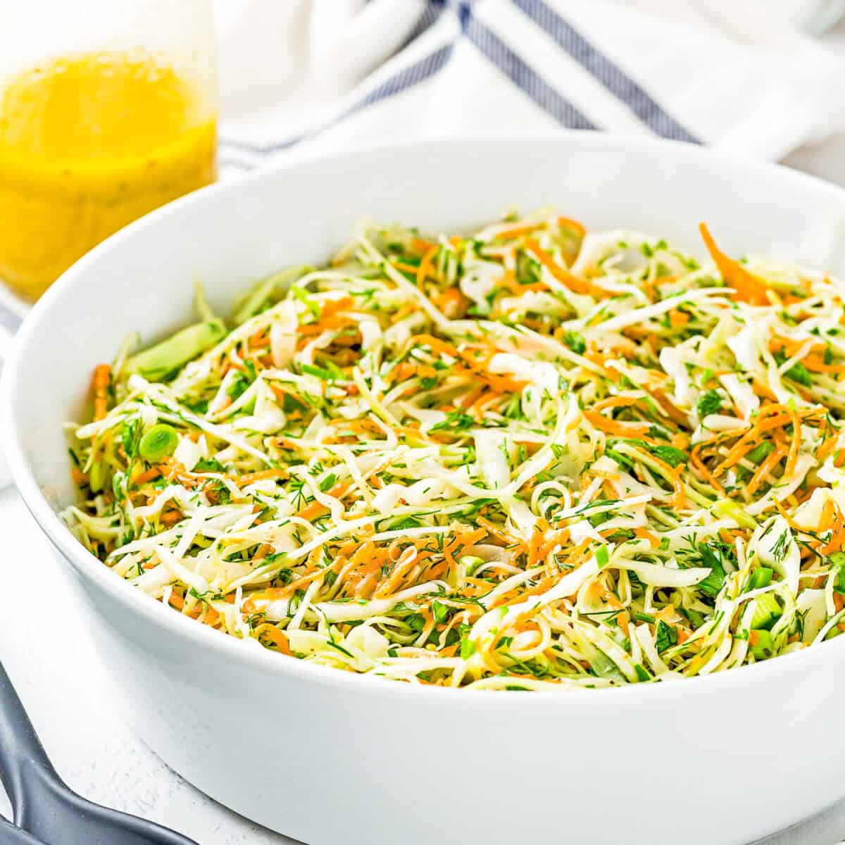 Simple Cabbage Salad (No Mayo) - Mommy's Home Cooking