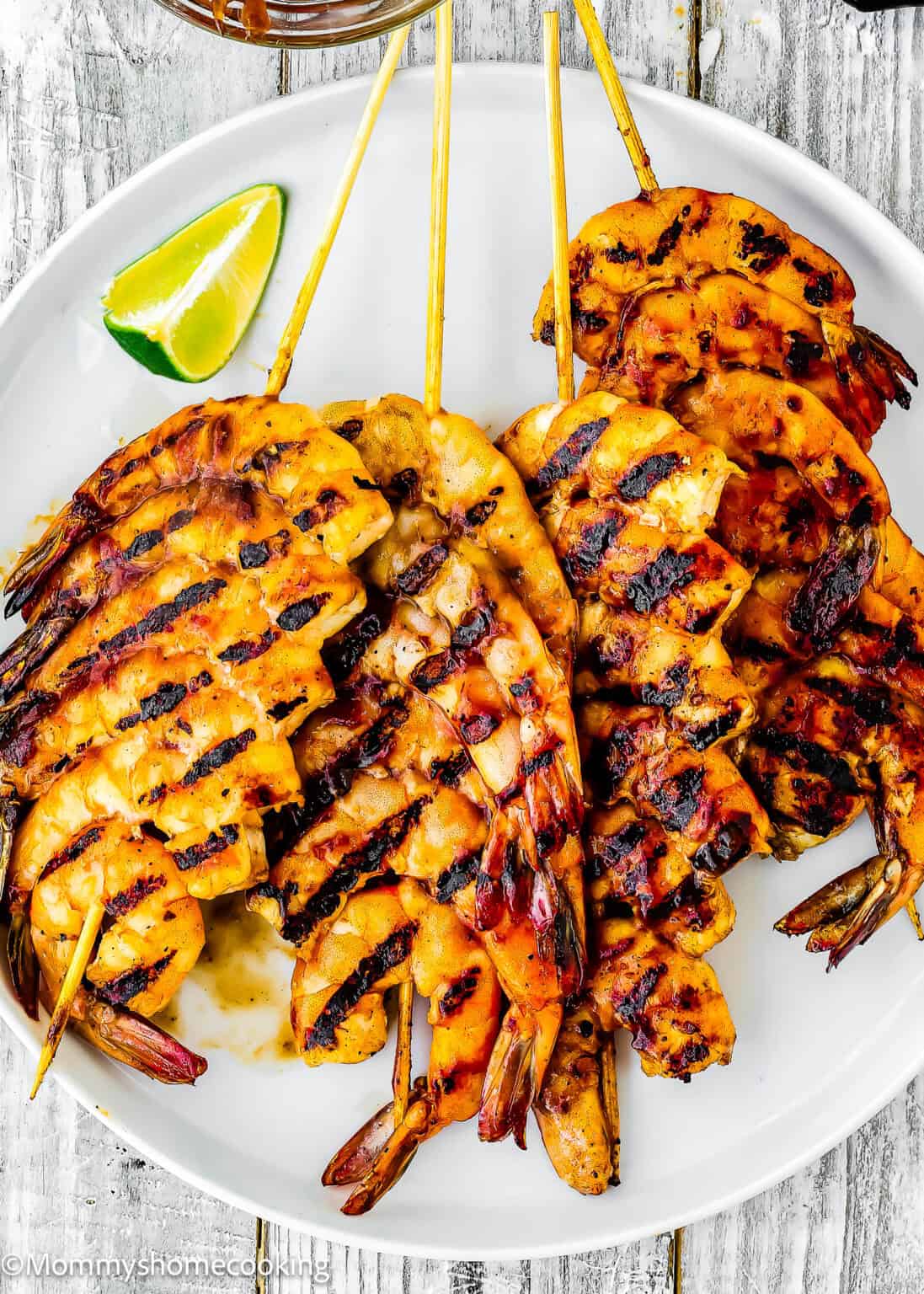 Super Easy Grilled Barbecue Shrimp - Mommy's Home Cooking