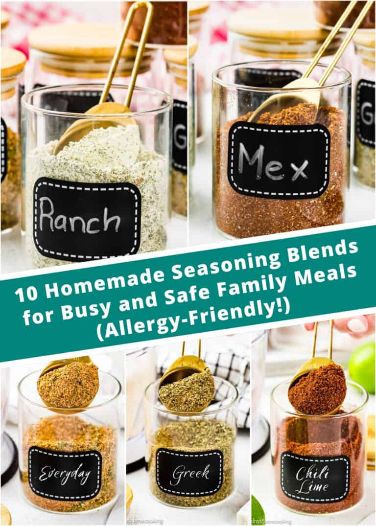 10 Homemade Seasoning Blends for Busy and Safe Family Meals (Allergy ...