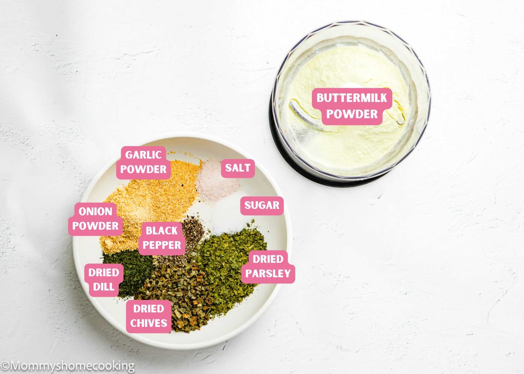Homemade Ranch Seasoning Mix (Allergy-Friendly & Dairy-Free Option ...