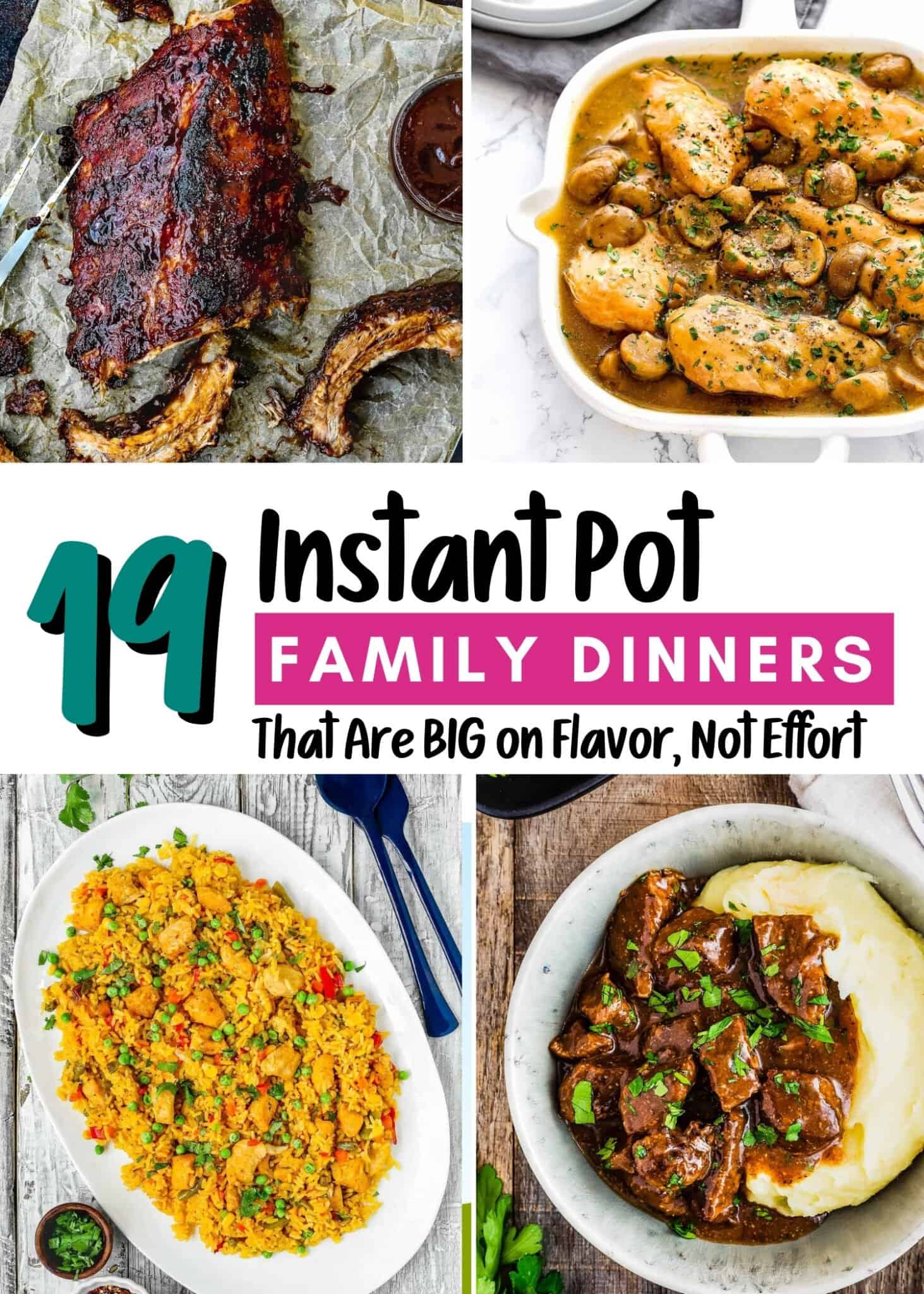 19 Instant Pot Family Dinners That Are Big on Flavor, Not Effort ...