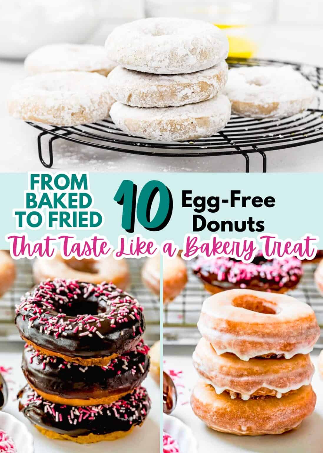 10 Egg-Free Donuts (Baked & Fried) That Taste Like a Bakery Treat