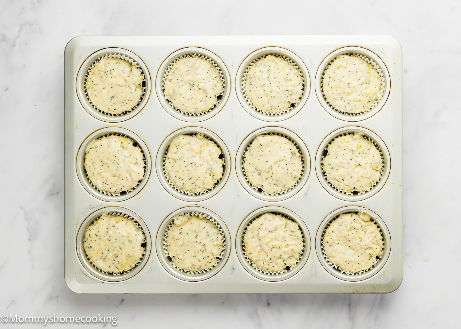 Egg-Free Lemon Poppy Seed Muffins (Bakery-Style)